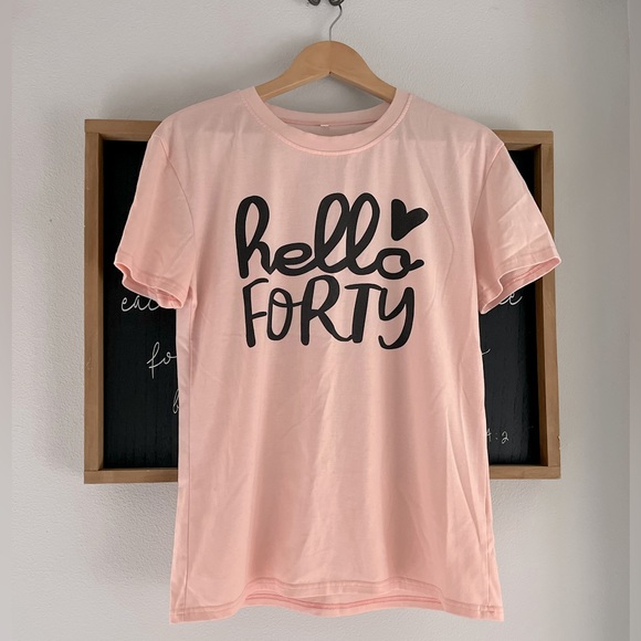 Tops | Hello 4 Birthday Tshirt | Poshmark